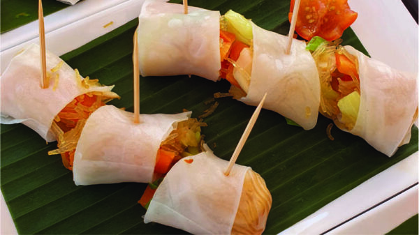 Recette de la mer : Rouleau de printemps de fe’e (pieuvre) – Direction ...