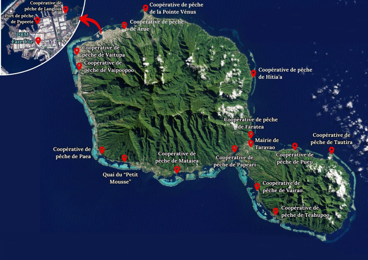 Cartes Boîtes aux lettres Fiches pêches côtières et lagonaires ...